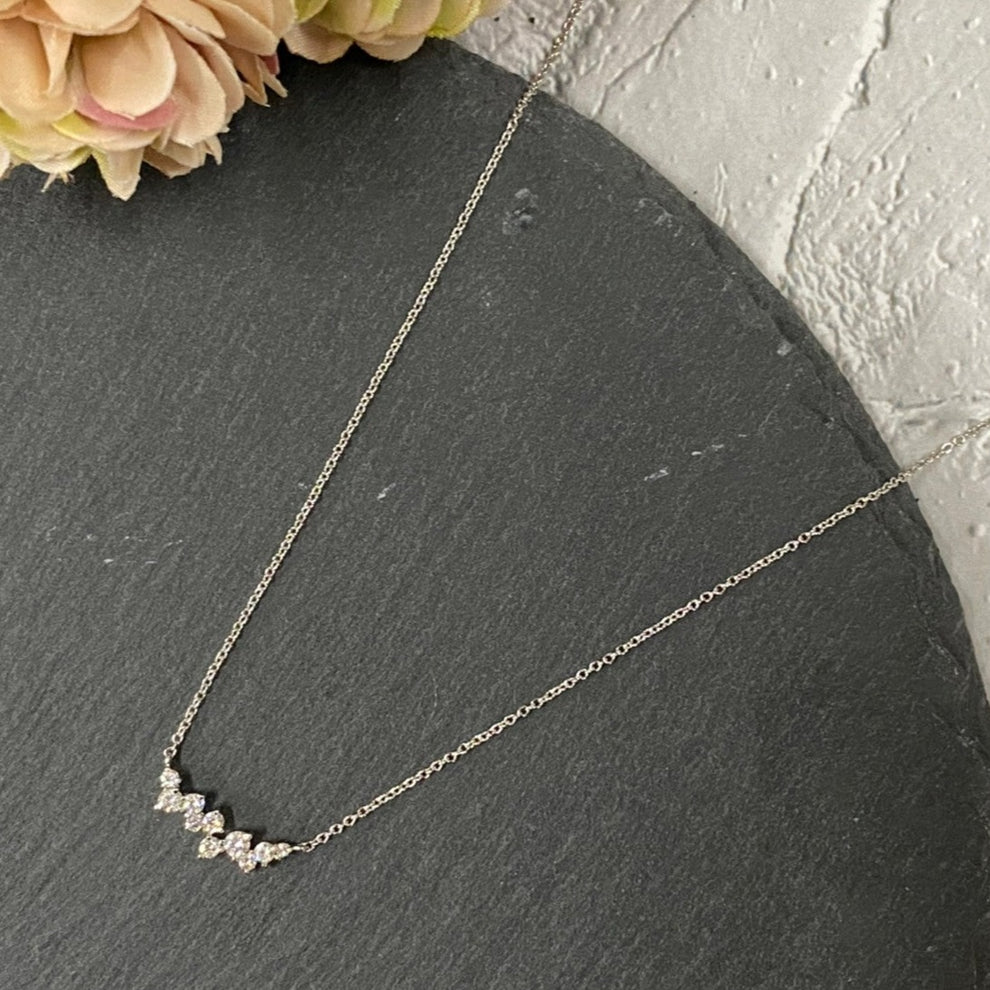 【tier】フェアリーリーフ ダイヤプラチナネックレス – Katerial